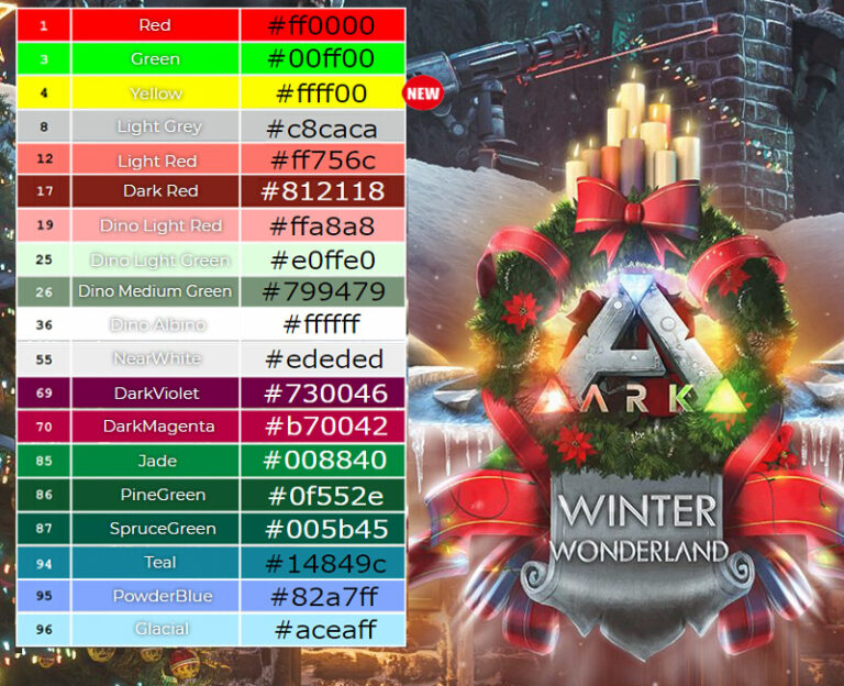 ARK2021年クリスマス(Winter Wonderland)イベント | Ark魂ーPS版ー