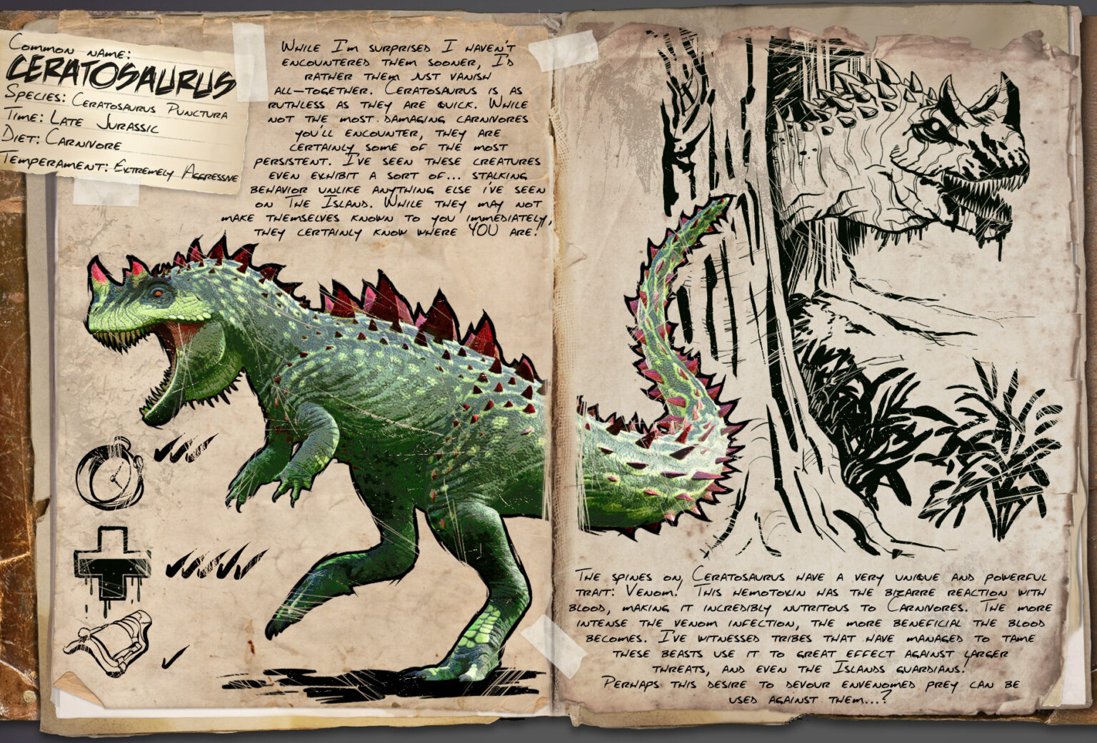 ケラトサウルス[Ceratosaurus]評価 | Ark魂ーPS版ー