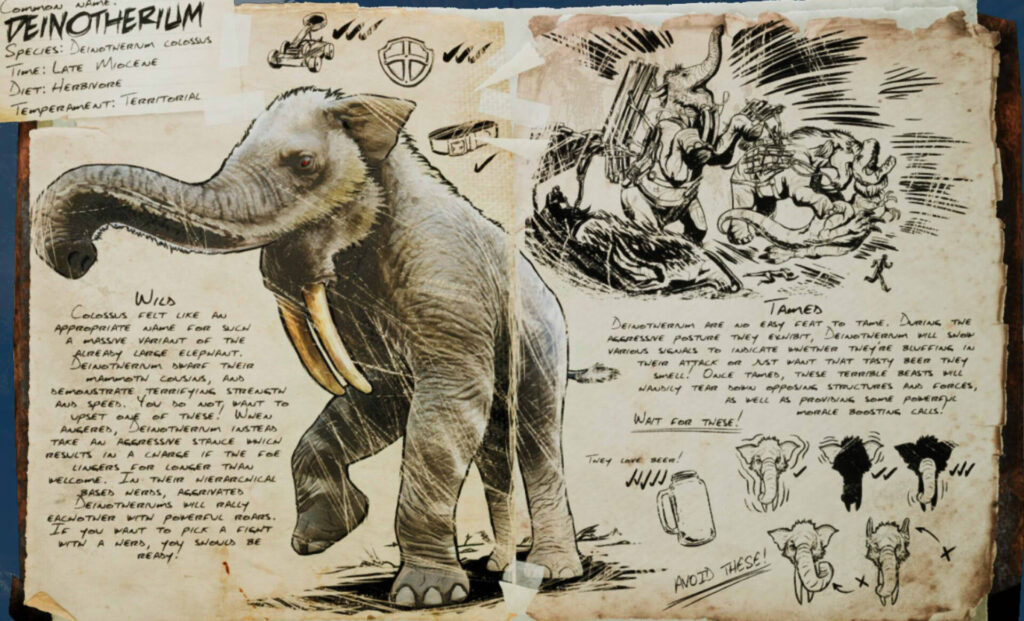 ディノテリウム[Deinotherium]評価 | Ark魂ーPS版ー